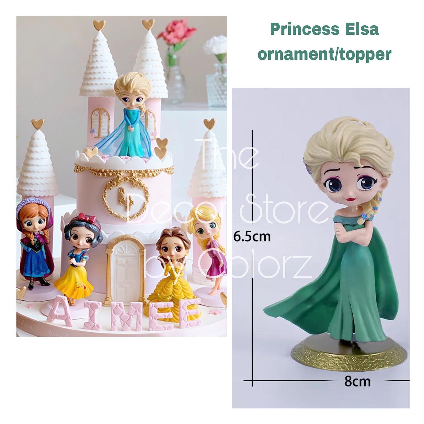Princess Elsa Mini Figure - Colorz LK | The Decor Store | Sri Lanka