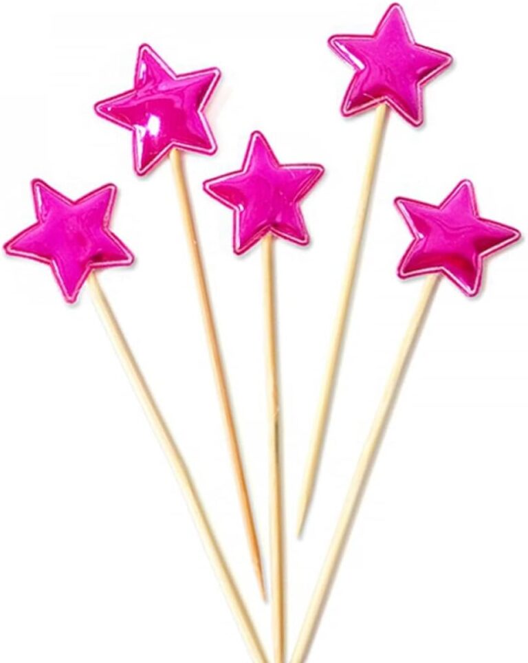 Star Toppers (Hot Pink) - Colorz LK | The Decor Store | Sri Lanka