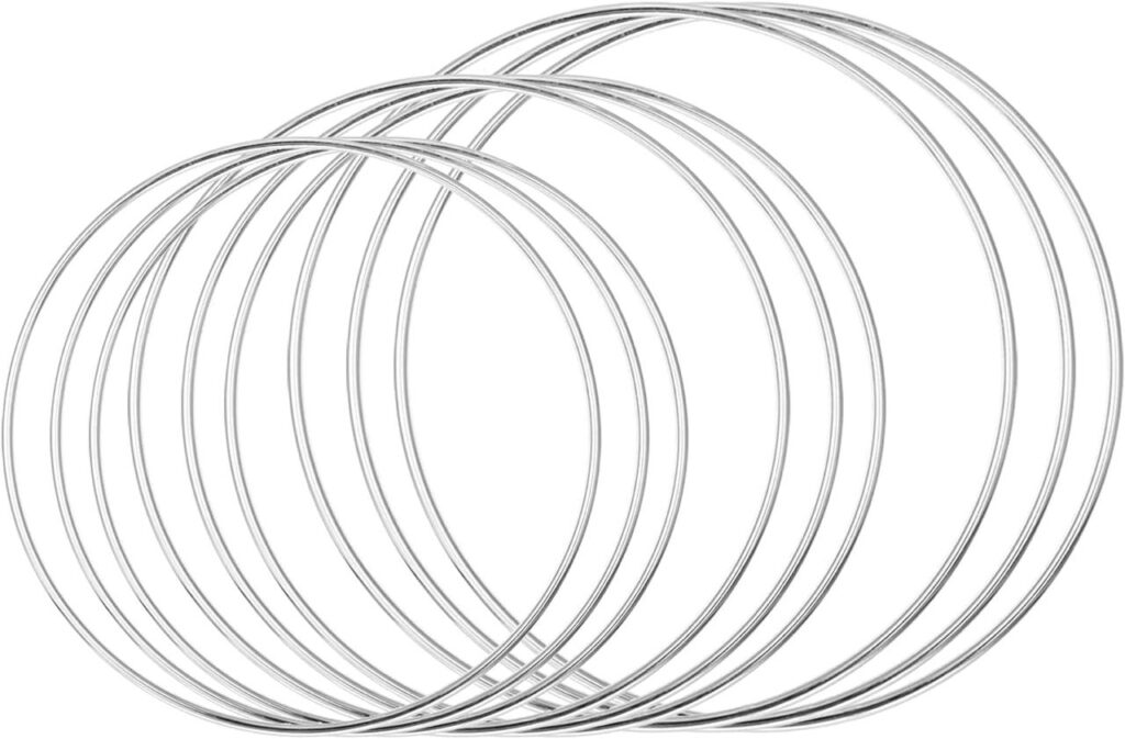 Metal Hoop (Silver) – Colorz LK | The Decor Store | Sri Lanka