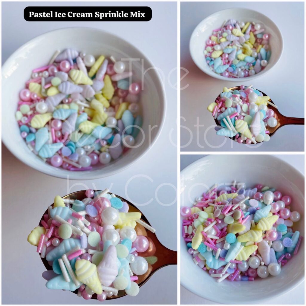 Pastel Ice Cream Sprinkle Mix - Colorz LK | The Decor Store | Sri Lanka