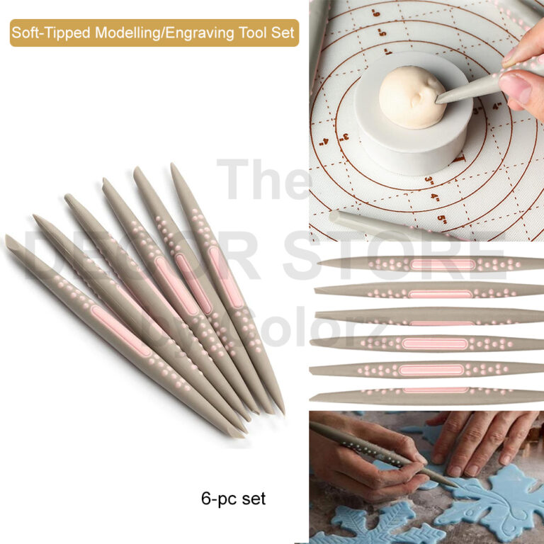 Soft Tipped Modelling Tool Set - Colorz LK | The Decor Store | Sri Lanka