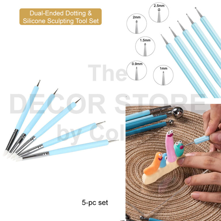 Dual Ended Dotting & Silicone Sculpting Tool Set - Colorz LK | The ...