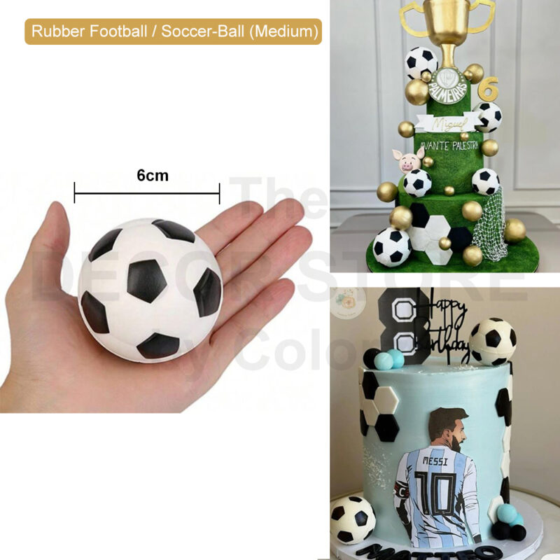 Rubber Football (Medium) - Colorz LK | The Decor Store | Sri Lanka