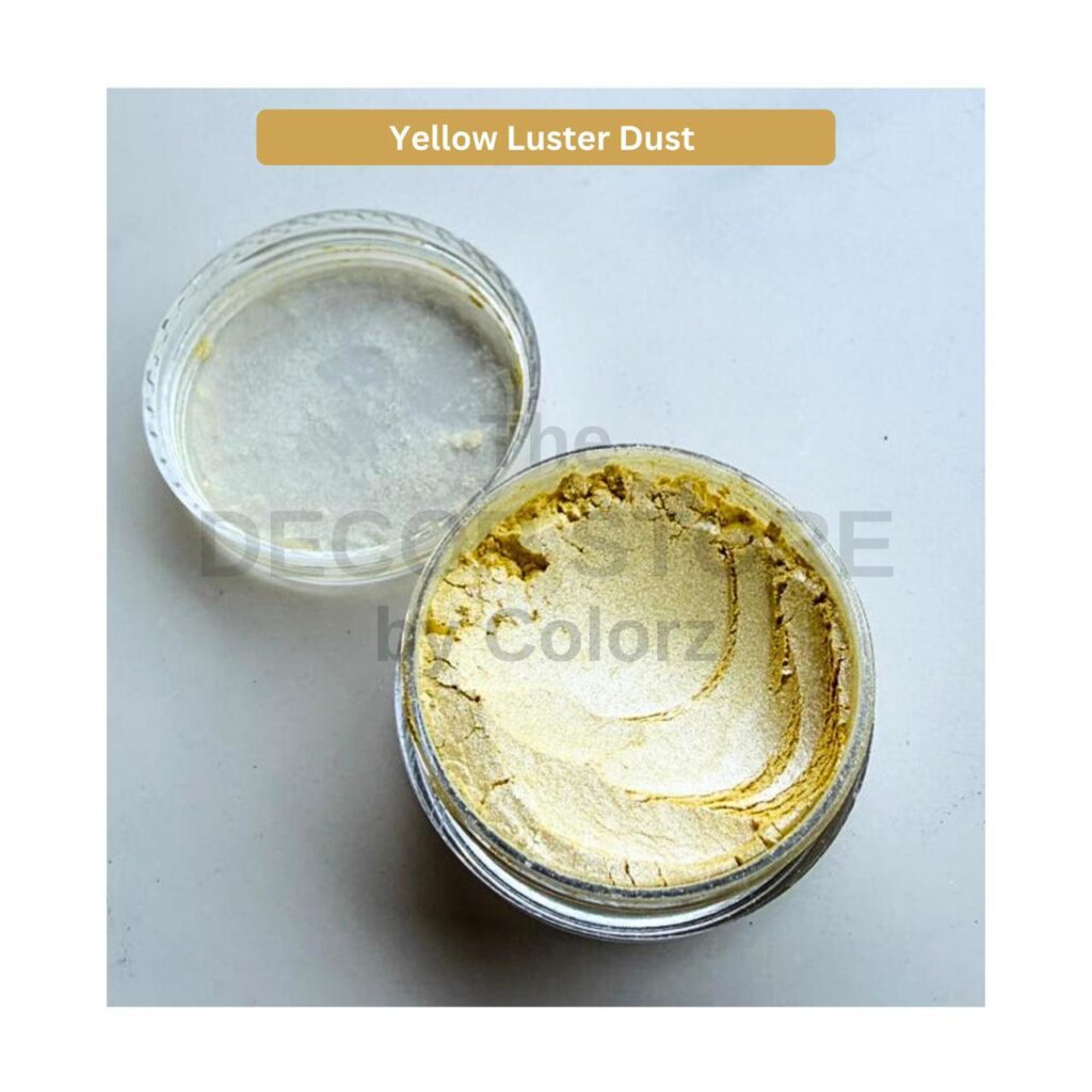 Luster Dust (Yellow) - Colorz LK | The Decor Store | Sri Lanka