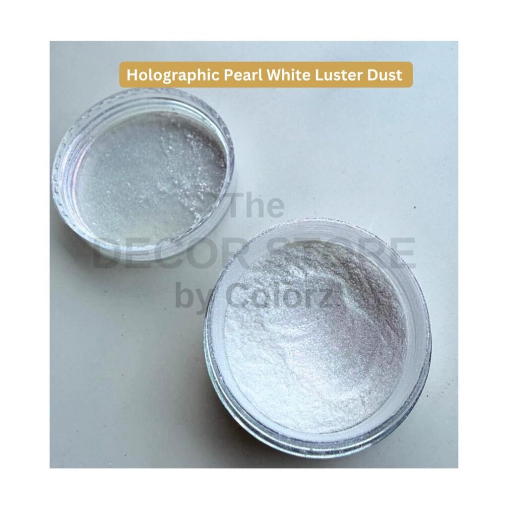 Luster Dust (Holographic Pearl White) - Colorz LK | The Decor Store ...