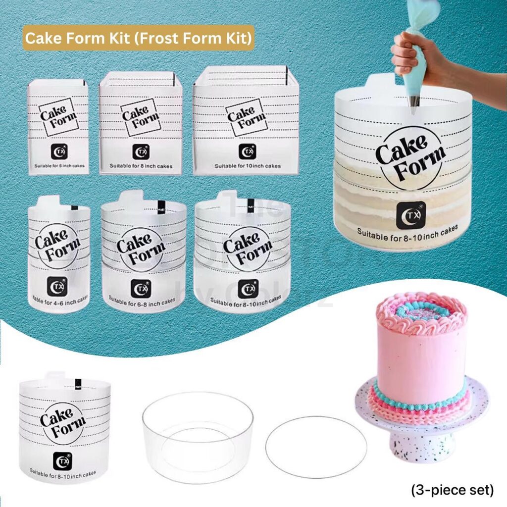 Cake Form Kit (Round) – Colorz LK | The Decor Store | Sri Lanka